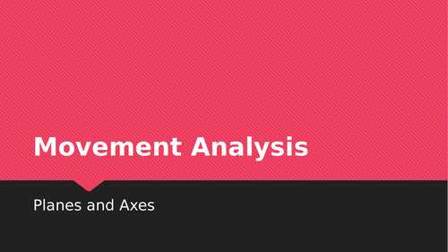 AQA GCSE PE Movement Analysis Lesson Content + Exam Q's PLANES + AXES ...
