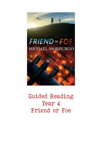 Friend or Foe Guided Reading Pack (20 sessions!) | Teaching Resources