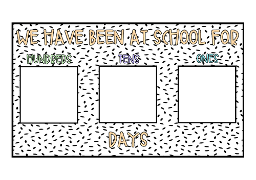 Days at School | Teaching Resources