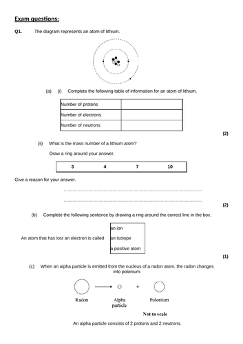 Decay equations | Teaching Resources