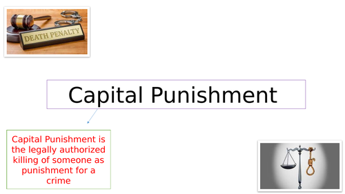 Capital Punishment/ Death Penalty | Teaching Resources