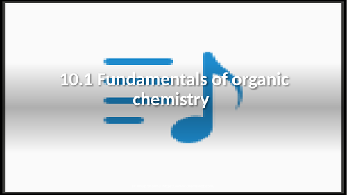 PPT on 10.1 Fundamentals of organic chemistry | Teaching Resources