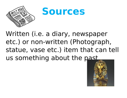 History key words | Teaching Resources History key words | Teaching Resources