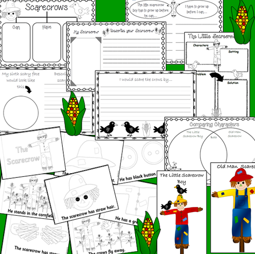 The Little Scarecrow Boy book companion - Autumn / Fall | Teaching ...