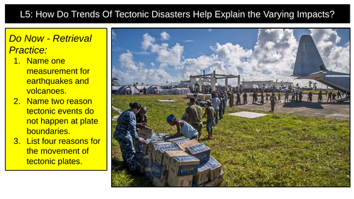 Tectonic Disasters Trends | Teaching Resources