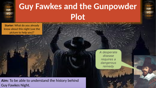 Guy Fawkes and the Gunpowder Plot | Teaching Resources
