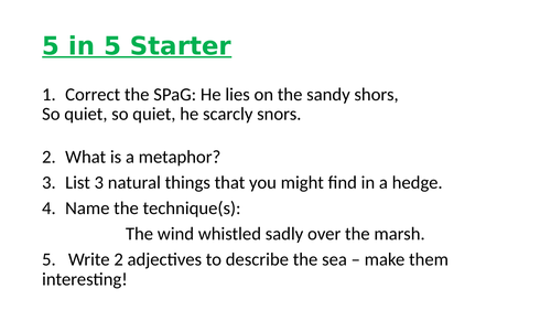 Blackberry Picking by Seamus Heaney | Teaching Resources
