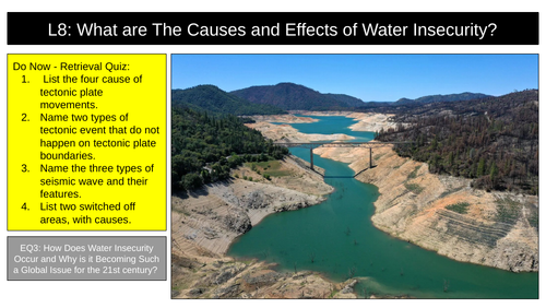 Effects of Water Insecurity | Teaching Resources