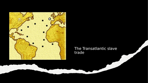 Transatlantic slave trade (BHM) | Teaching Resources