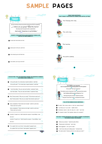 Inverted Commas [Speech Marks] | Teaching Resources