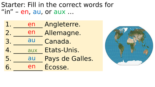 Aller French PowerPoint | Teaching Resources