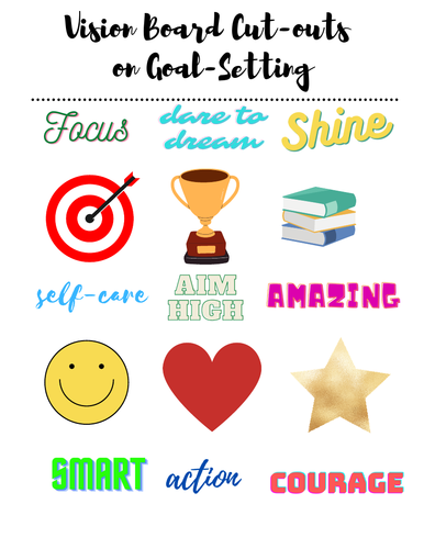 Goal Setting/Vision Board/Goals/Target setting/ | Teaching Resources