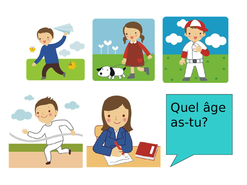 Quel âge as-tu? / How old are you? | Teaching Resources