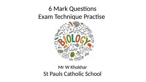 OCR/AQA GCSE Biology Exam Practice - 6 Mark Questions Analysis ...