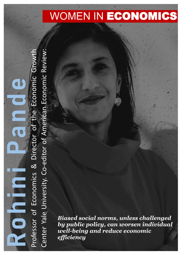 Women in Economics Poster | Teaching Resources