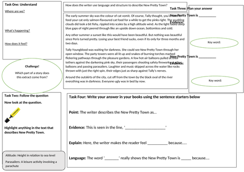 PEEL Planning Sheet | Teaching Resources