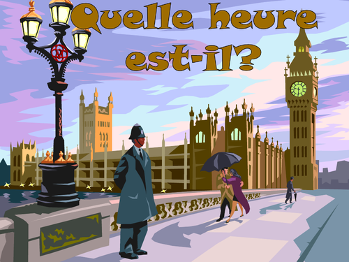 Telling the time / Quelle heure est-il? | Teaching Resources Telling the time / Quelle heure est-il? | Teaching Resources