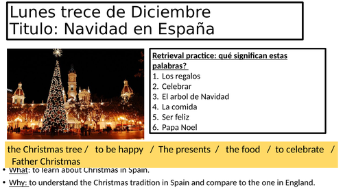 Navidad en Espana / Christmas in Spain | Teaching Resources