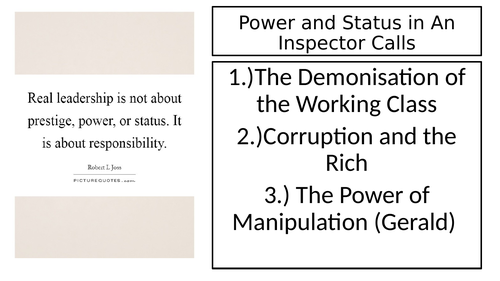 Power and Status-AIC | Teaching Resources