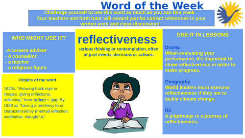 Word of the week - Whole School Literacy resources | Teaching Resources