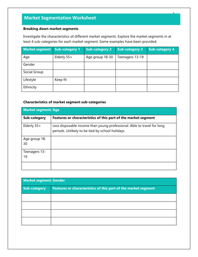 Worksheet | Teaching Resources