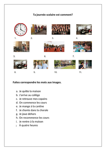 Daily routine | Teaching Resources