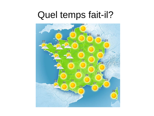 Weather / La météo / Seasons / Les saisons | Teaching Resources