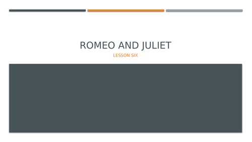 Romeo and Juliet: The Nurse | Teaching Resources