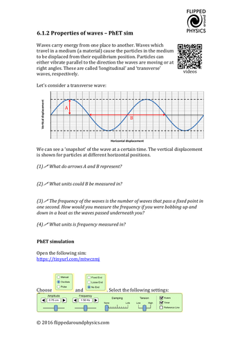 Properties of waves - PhET sim | Teaching Resources