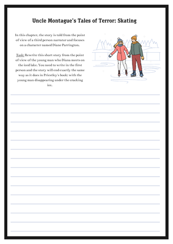 Uncle Montagues Tale's of Terror: Skating Creative Writing POV Task ...