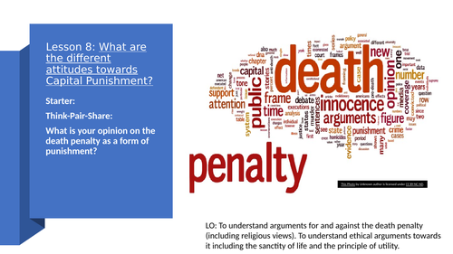 Capital Punishment - Lesson 8 of Crime and Punishment | Teaching Resources Capital Punishment - Lesson 8 of Crime and Punishment | Teaching Resources