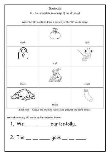 ck Phonics | Teaching Resources