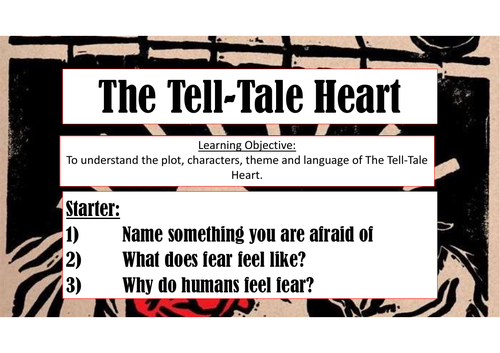 Tell-Tale Heart and The Black Cat Mini-SOW (Lessons + Activities ...