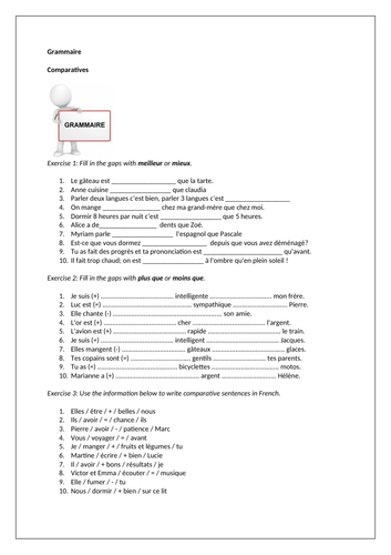 AQA / EDEXCEL Studio GCSE French (Higher) – Module 2 - Ma vie d ...
