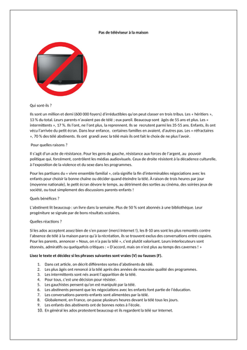 AQA / EDEXCEL Studio GCSE French (Higher) – Module 2 - Mes émissions ...