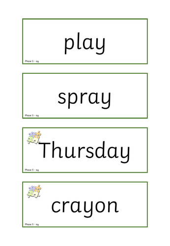 Phase 5 - Real, Alien, Multisyllabic Words Double Sided | Teaching ...