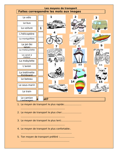 AQA/EDEXCEL Studio GCSE French (Higher) – Module 5 – Point de départ 1 ...
