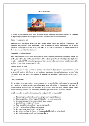 AQA/EDEXCEL Studio GCSE French (Higher) – Module 5 – Point de départ 2 ...