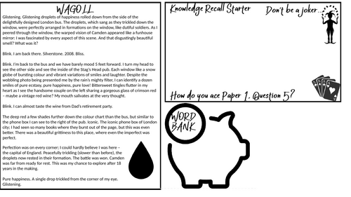 Language Paper 1, Question 5 Feedback (2) | Teaching Resources