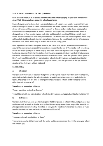 CCEA UNIT 1 SECTION B | Teaching Resources