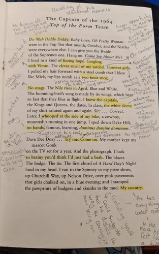 Carol Ann Duffy - handwritten analysis | Teaching Resources