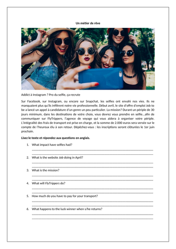 AQA/EDEXCEL Studio GCSE French (Higher) – Module 7 – Quelle orientation ...