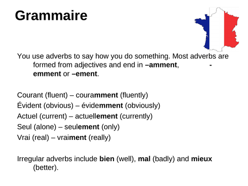 AQA/EDEXCEL Studio GCSE French (Higher) – Module 7 – Les langues sont ...