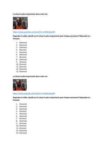 AQA/EDEXCEL Studio GCSE French (Higher) – Module 8 – Point de départ ...