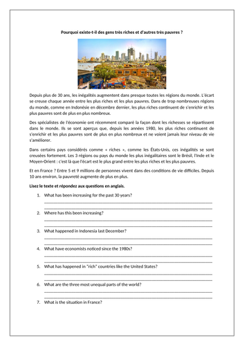 AQA/EDEXCEL Studio GCSE French (Higher) – Module 8 – Point de départ ...