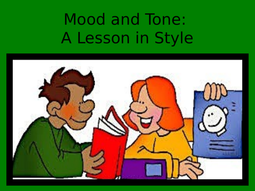 Mood and Tone PowerPoint | Teaching Resources