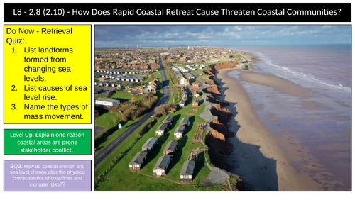 Coastal Retreat Erosion | Teaching Resources