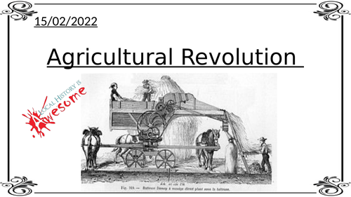 What was the Agricultural Revolution? | Teaching Resources