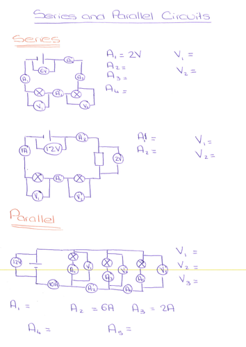 Series and Parallel Circuits | Teaching Resources