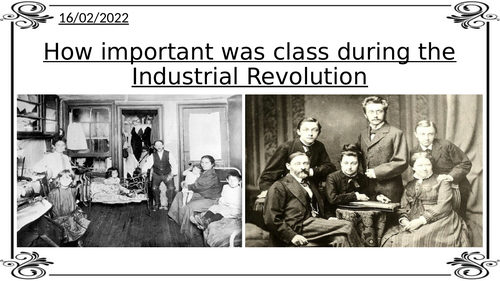 Class during the Industrial Revolution | Teaching Resources